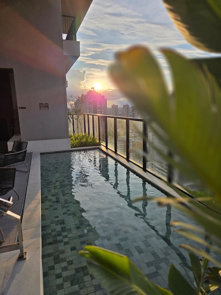 Apê Novo No Bueno C/ Vista Incrível E Lazer - Goiânia