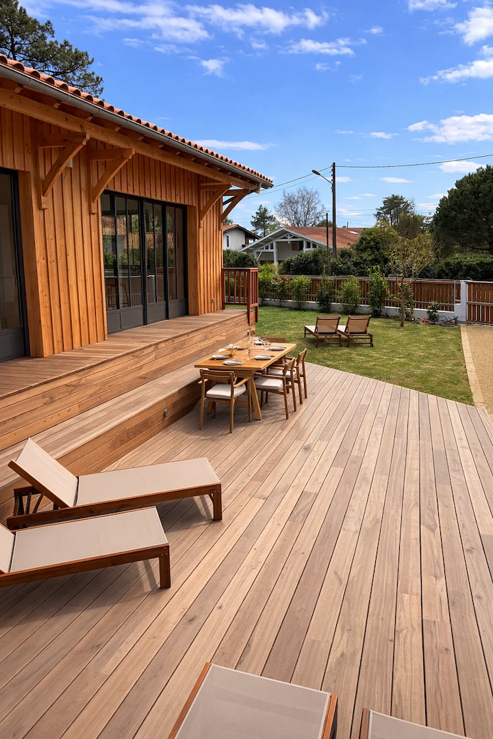 Maison Familiale Avec Grand Jardin – Cap Ferret - Cap Ferret