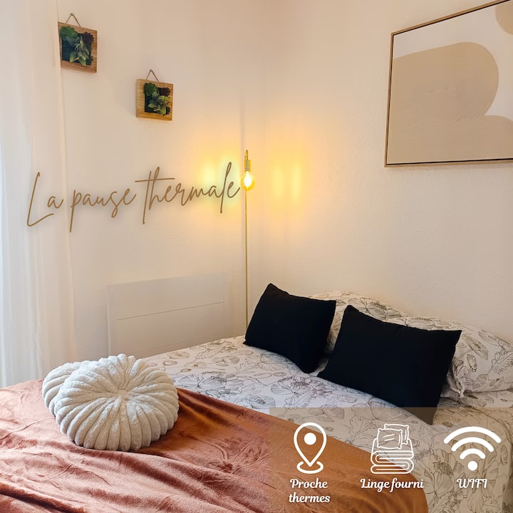 La Pause Thermale, Studio Lumineux Proche Therme - Digne-les-Bains