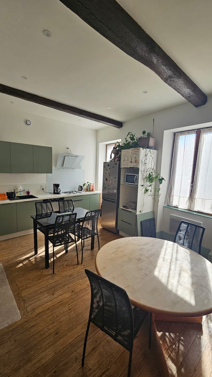 Maison De Village 6 Pers Rénovée Lumineuse - Romans-sur-Isère