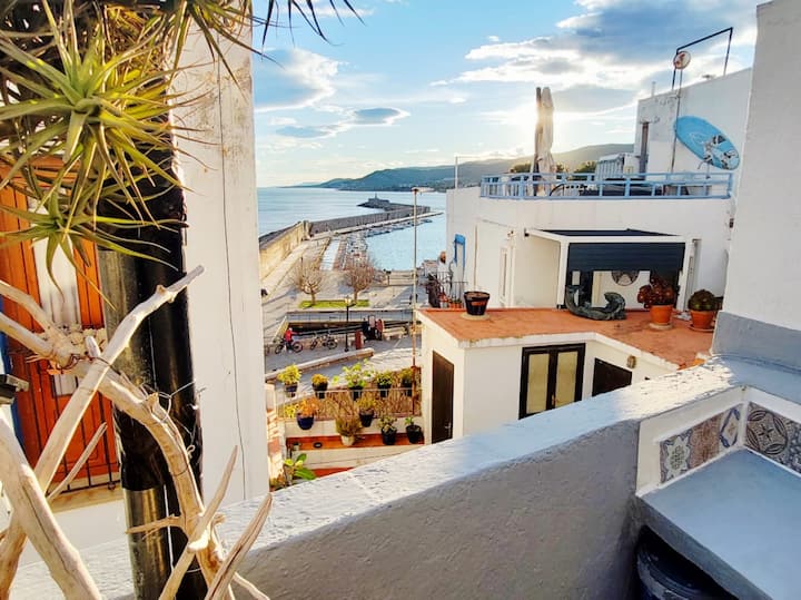 Terraza Vista Mar, En El Castillo, Parking Privado - Peniscola