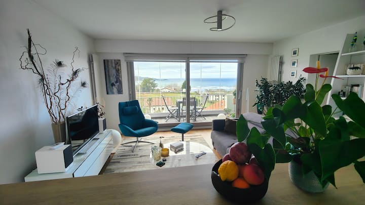 Joli T2 Panoramique à 250 M De La Plage + Parking - Hendaye