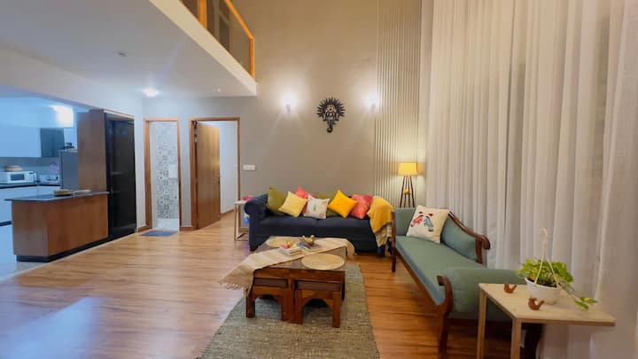 Deodar Abode - Penthouse Overlooking The River! - Kullu