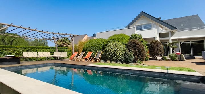 Villa Avec Piscine Chauffée Proche La Baule - La Baule-Escoublac