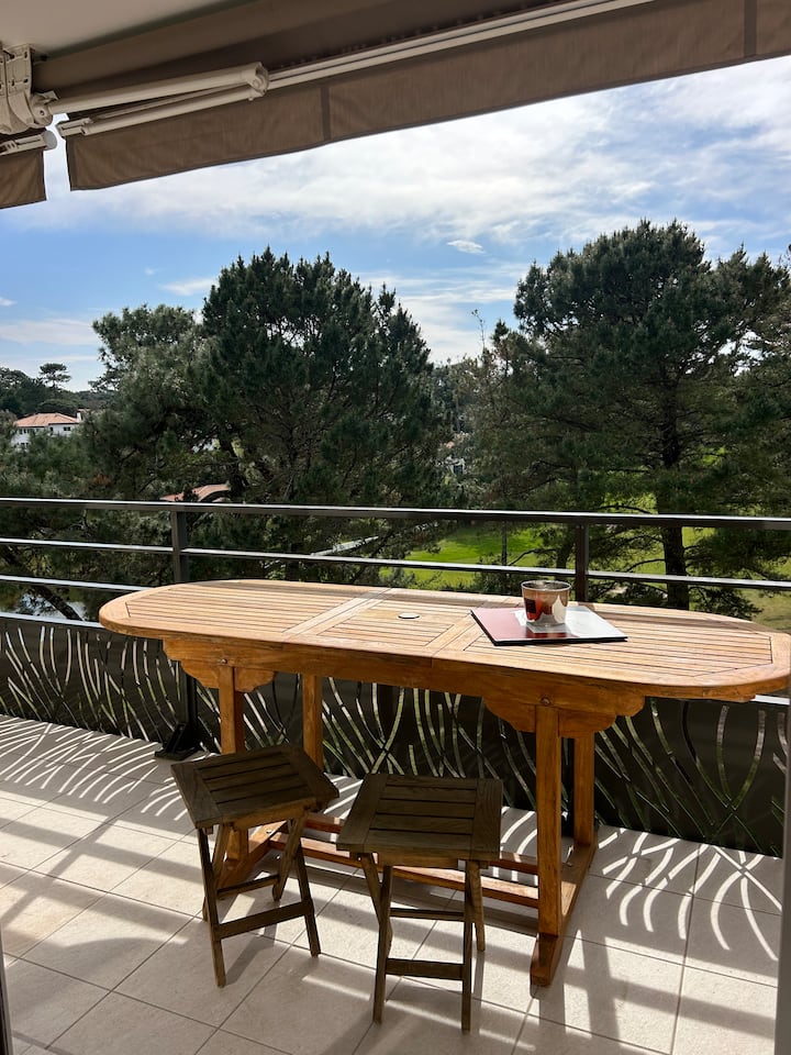 Appartement Sur Le Golf Avec Piscine Et Océan - Bayonne