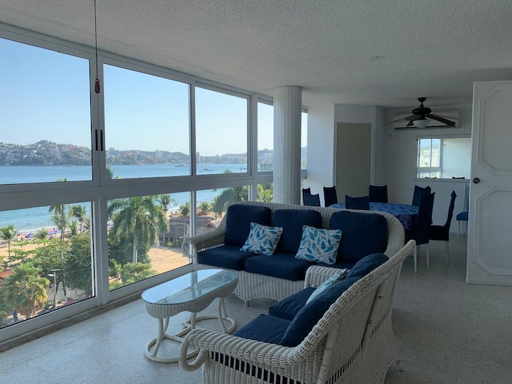 Hermoso Departamento En La Playa Con Vista Al Mar - Acapulco
