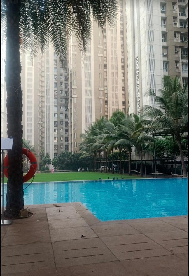 1bhk Fully Furnished In Lodha Crown Majiwada - Thane