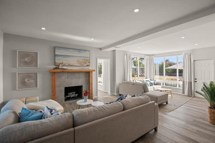 Ocean View Coastal Estate | Hot Tub, Fire Pit, Ev - Half Moon Bay, CA