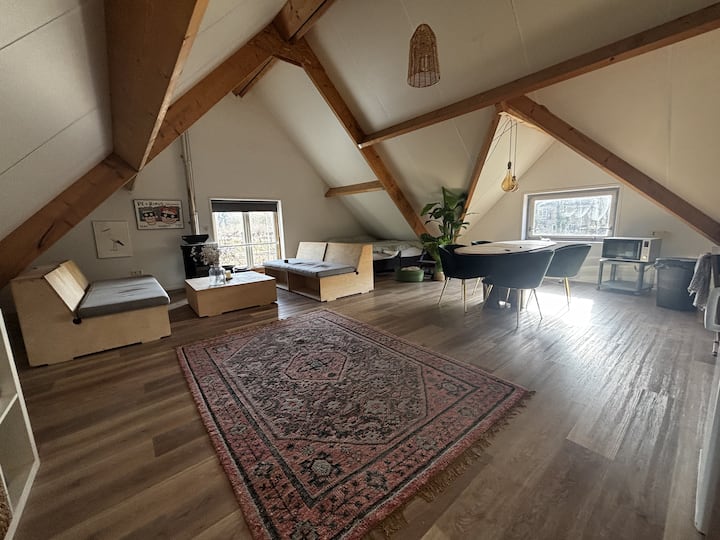 Tot Volledige Woning Verbouwde Hooizolder - オランダ フローニンゲン