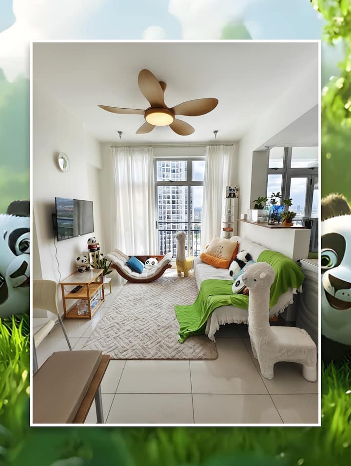 Panda House In Jb~the House And Is So Cute Lovely! - Masai