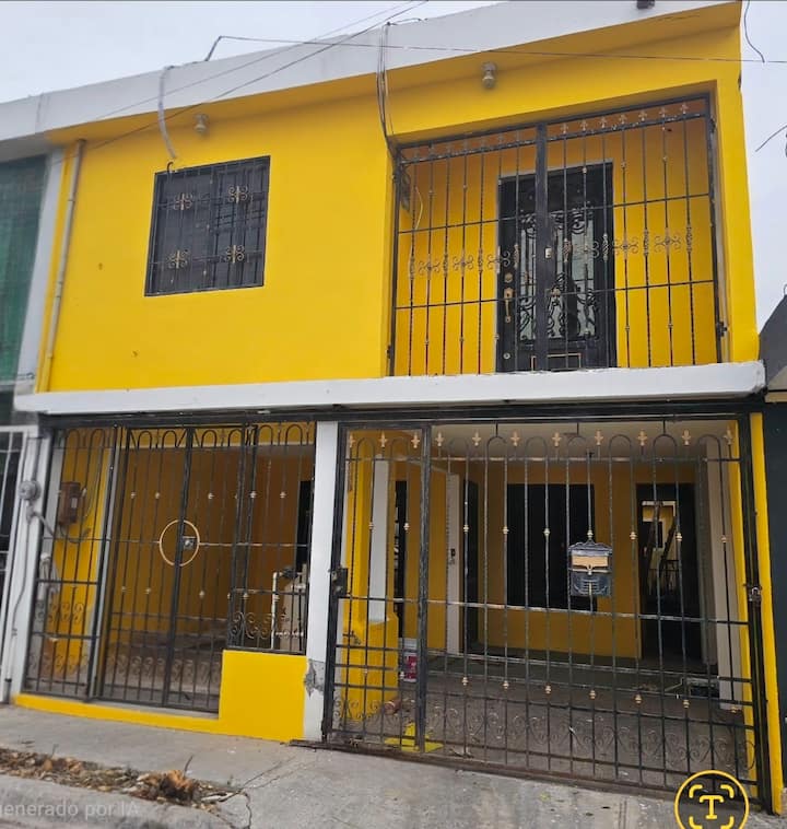 Casa Amplia Y Cómoda En Reynosa. 8 Personas - Reynosa