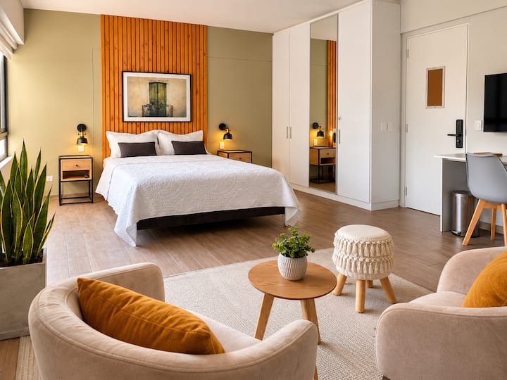 Suite Boutique | Miraflores + Cochera + Gym - Lima