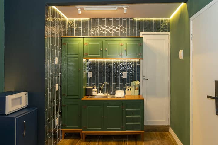 Estudio Green Design Conforto Com Ar E Cozinha - Niterói