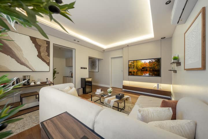 دارة سويت-جناح فاخر بغرفة وصالة واسعة–دخول ذاتي(1) - Riyadh