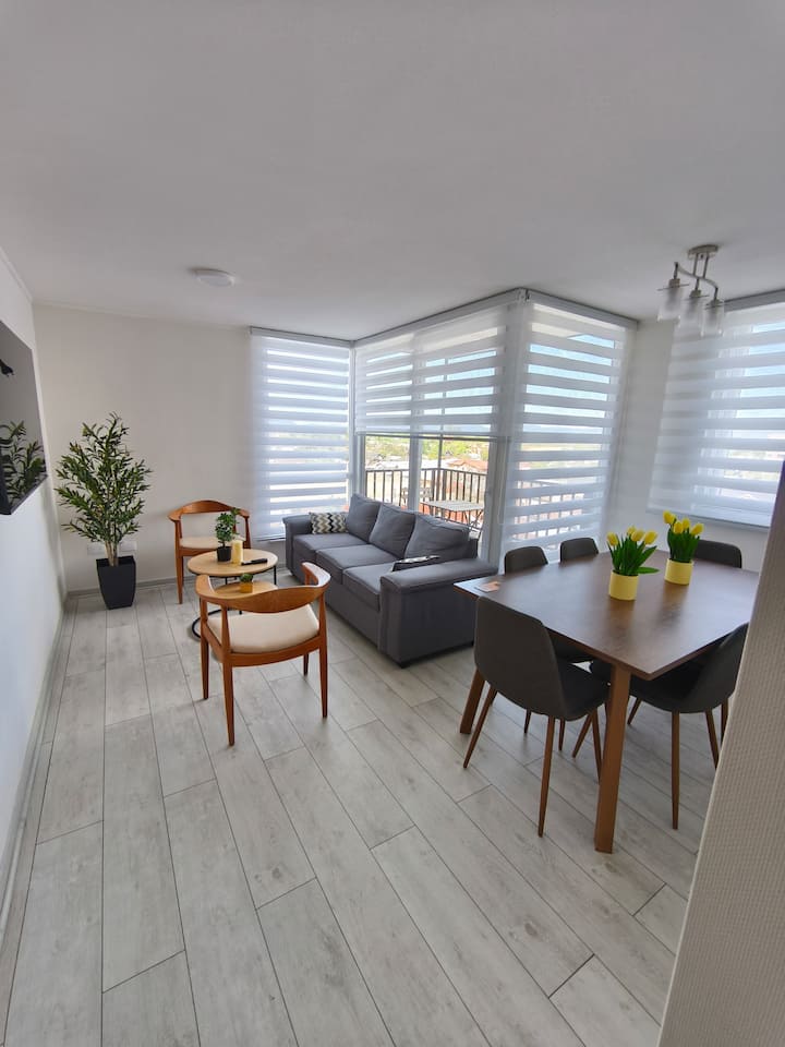 Moderno Dpto Centro Talca 2d/2b/1e/ac Para 4 Pers. - Talca