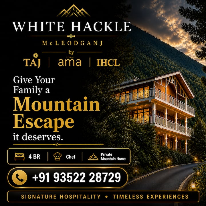 White Hackle| Luxury Cottage|4br|chef|mcleodganj - Dharamshala