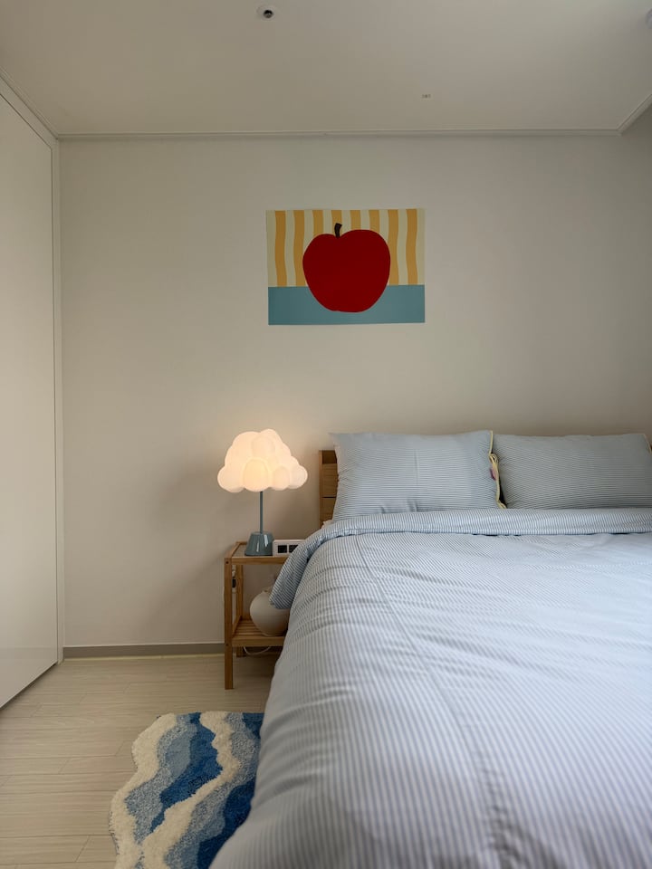 ~동해~디딤스테이~ #시티뷰 #알러지케어 #한섬해변 #봄여행 #양파와감자 - South Korea