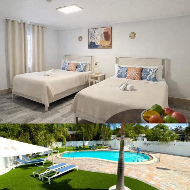 Bright Coastal Stay • Pool • Near Beaches #3 - Clearwater, FL