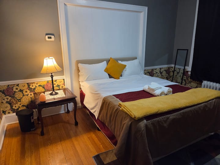 The Eagle: Cozy Queen Room In Shared Apartment - Albany, NY