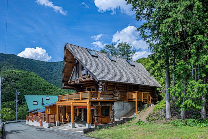 <Suite>薪サウナ付きログハウス/1日2組のサウナ宿 - Mie