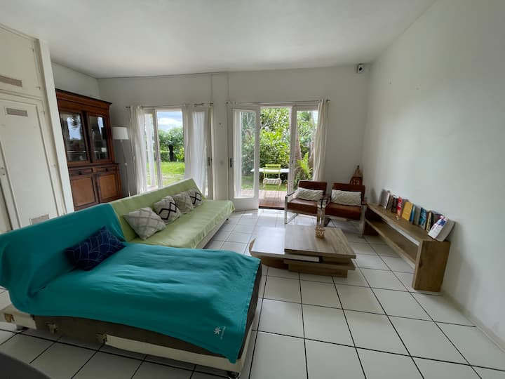 Bas De Villa Lumineux Avec Jardin - 2 Chambres - New Caledonia