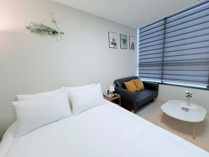 [Stay Su]#송도달빛축제공원역5분#호텔침구#무료주차 - Incheon