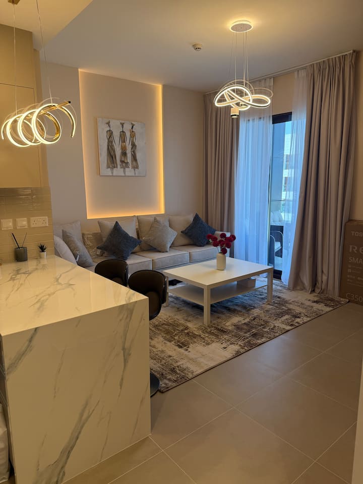 Modern Cozy Sea View Apartment In Al Mouj - Muscat