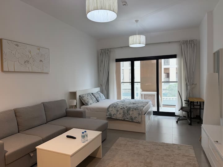 Premium Studio With Balcony | Al Mamsha Living - Sharjah