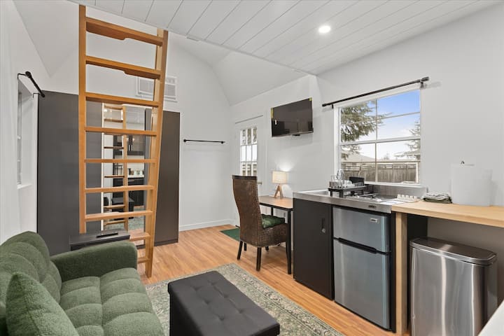 #2 Lux Tiny Home Retreat 2 Mins To Sea-tac Airport - 시택
