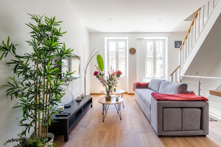 Appartement Spacieux & Chaleureux | Gare St-jean - Bordeaux