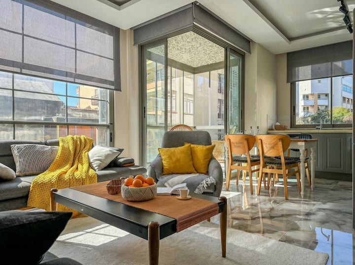 Qoople Smart Cleopatra 5 апартаменты 2+1 у пляжа - Alanya