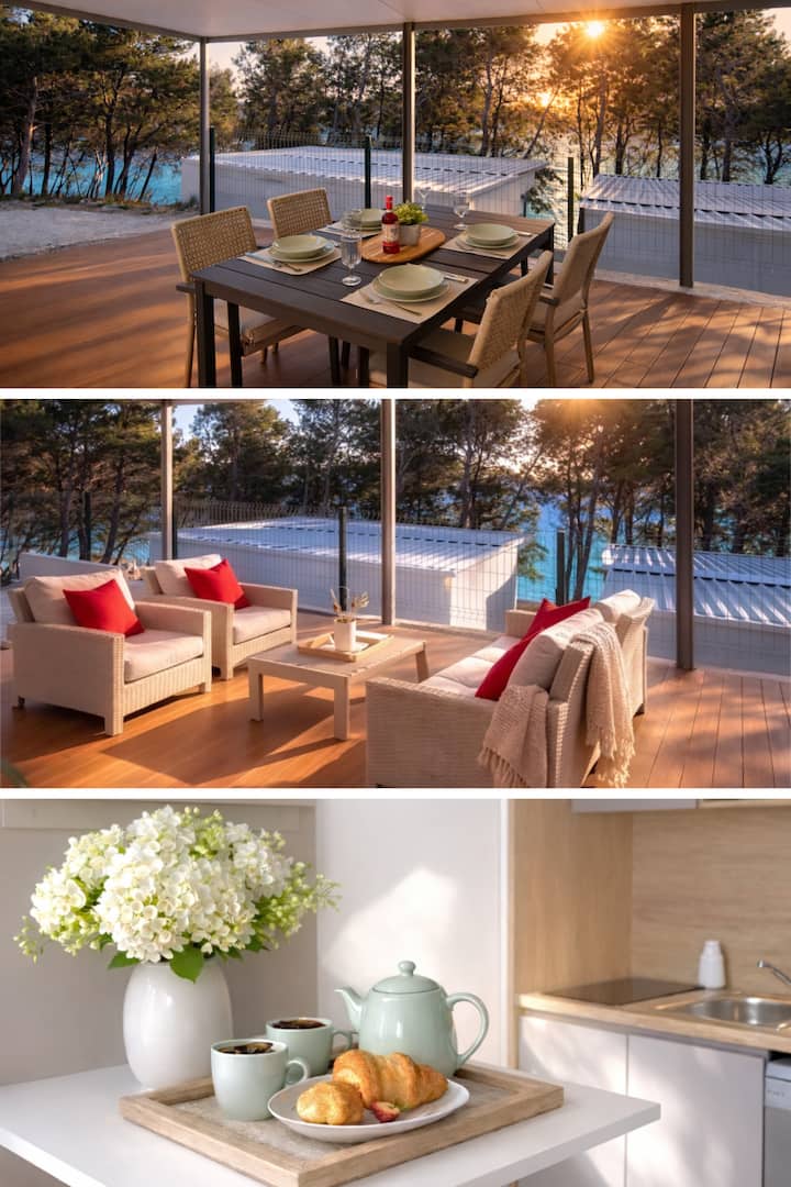 Sea View - Home Lumea - Beach Front - 4 Per. - Murter