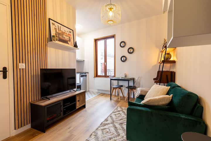 Maison Léon. Appartement Cosy Centre Montataire - Creil