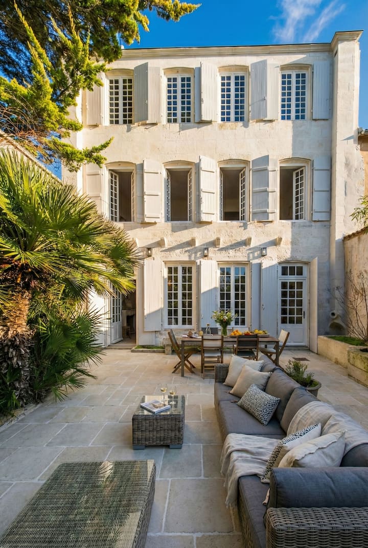 Maison D'armateur Sur Le Port Avec Piscine - Saint-Clément-des-Baleines