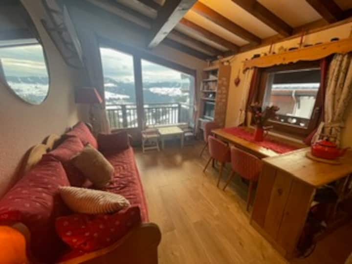 Appartement Cosy Montagnard Au Pied Des Pistes - Notre-Dame-de-Bellecombe