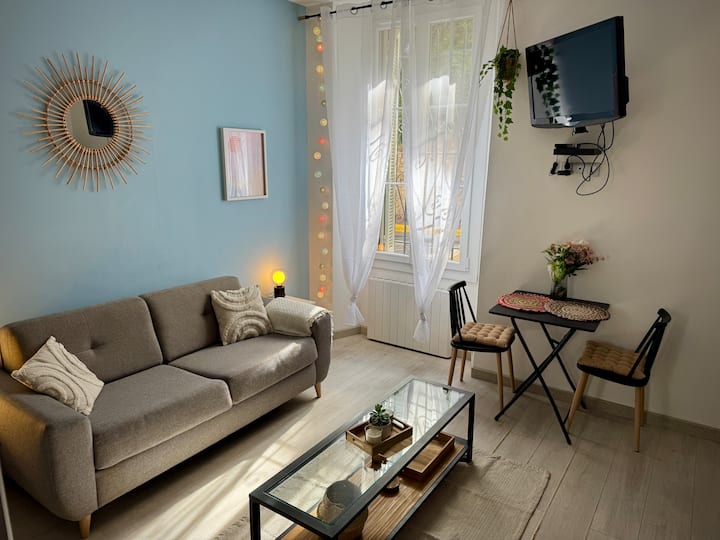 Joli Studio Au Calme - 10 Min Palais Et Croisette - Cannes