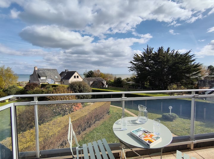 Maison Vue Mer Pour 9 - Accès Direct à La Plage - Damgan