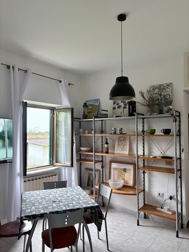 Casa Con Giardino, 2 Stanze Da Letto. - Fiumicino
