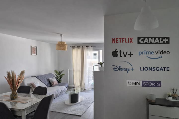 Appart Neuf - Cdg|parisnord|stadefrance|villepente - Saint-Brice-sous-Forêt