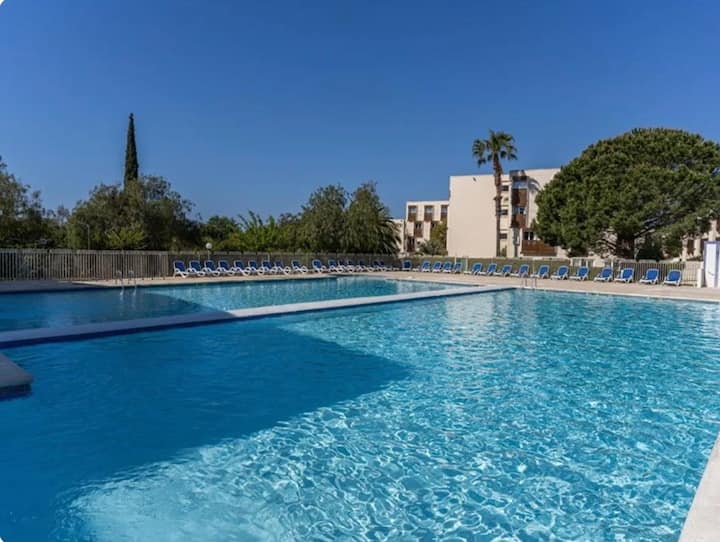 Appartement En Résidence Avec Piscine - La Londe - Jardin Zoologique Tropical
