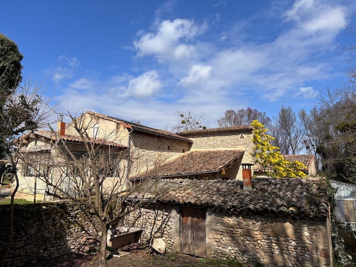 La Bregaudière : Grande Maison Familiale - Crest