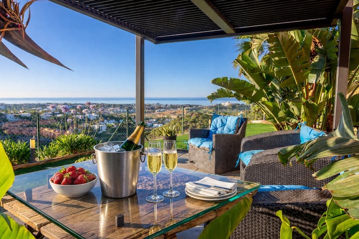Panoramic Sea View Luxury Studio~marbella Hills - Costa del Sol