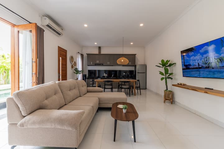 Serene 3br Private Pool Villa | Long Stay Friendly - Seminyak