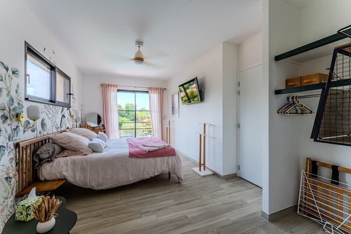 Chambre Suite Papillons - Piscine - Biscarrosse