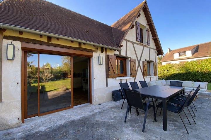 Maison Normande, Jardin & Terrasse – 5min Giverny - 베흐농