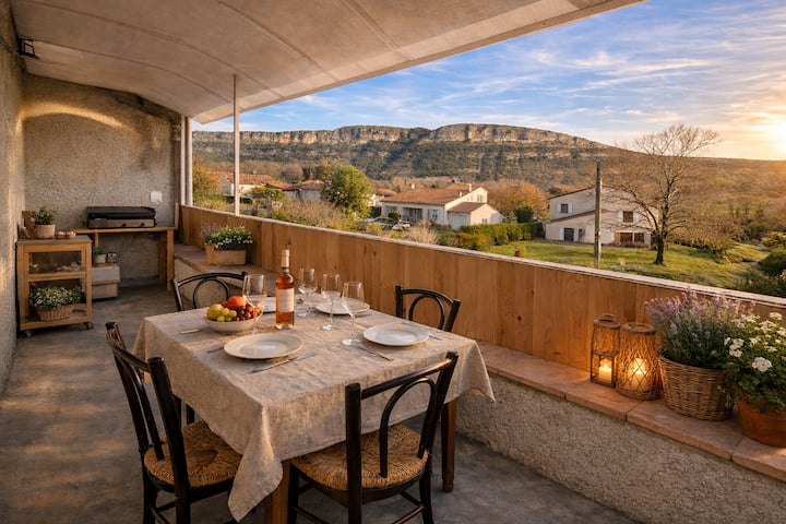 Gîte Du Pré De La Fontaine 80m2 + Terrasse 11m2. - Aubenas