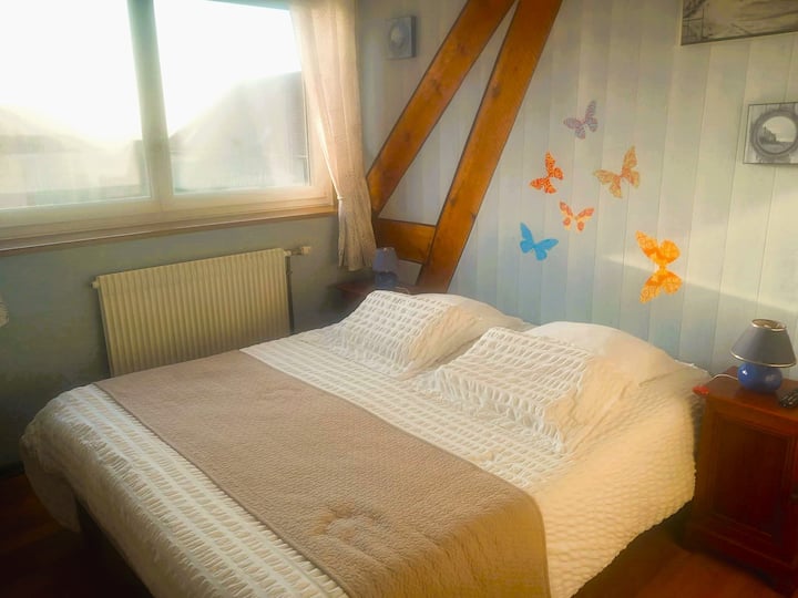 Ferme Des 4 Vents - Chambre Mistral - Wissant