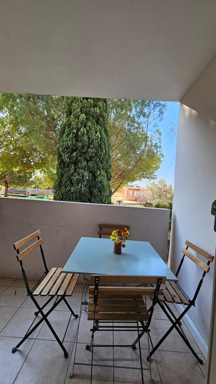 Confortable Proche Centreville Avec Clim & Parking - La Garde