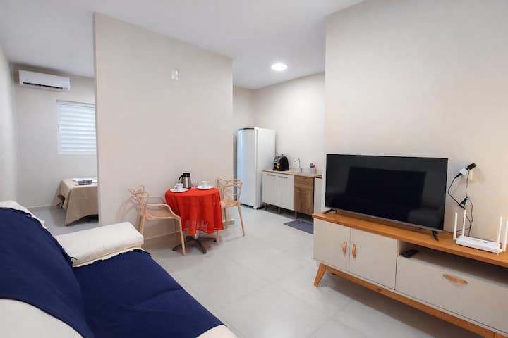 Studio Novo Com Piscina A/c - 5 Min Da Praia - Imbituba