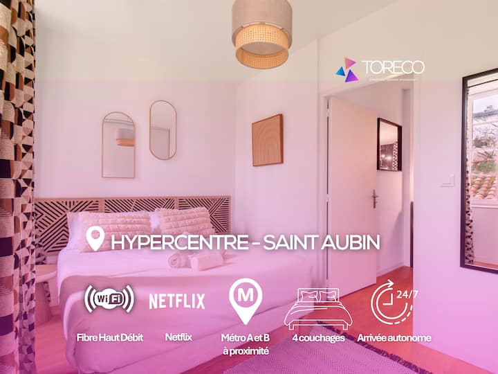 Cosy Saint-aubin - 400m Métro A&b Jean Jaurès - Jean-Jaurès - Toulouse